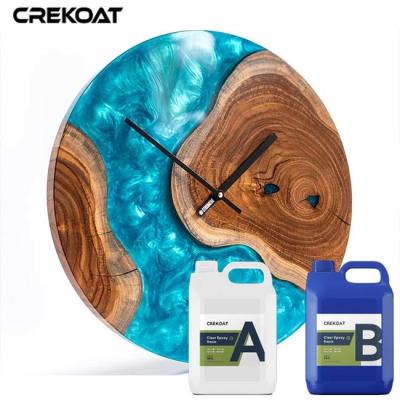 China High Gloss Crystal Epoxy Sealer Clear For Resin Bar Top Coating Te koop