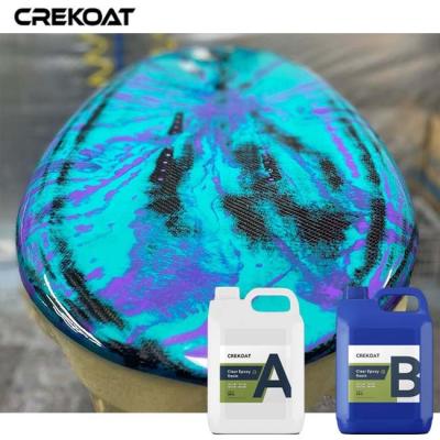 Cina Low Viscosity Clear Epoxy Resin For Carbon Fiber Encapsulating Keepsakes in vendita