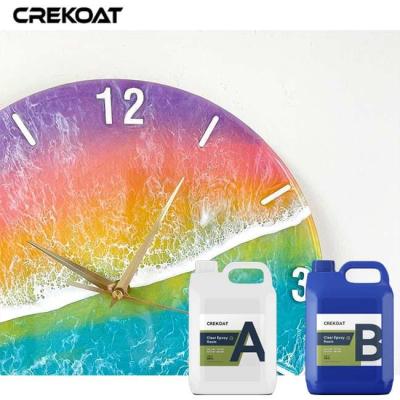 Cina Versatile Clear Deep Pour Epoxy Resin Enhances Color And Depth In Artwork in vendita