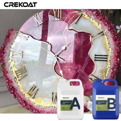 Cina Flexible Deep Pour Clear Epoxy For Wood Table Yellowing Resistance in vendita