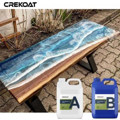 Cina Durable Protection Heat Resistant Clear Epoxy Elegant Glass Like Surface MSDS in vendita