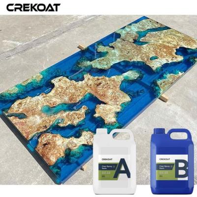 Cina UV Resistance Deep Pour Epoxy Resin Self Leveling High Heat Resistance in vendita