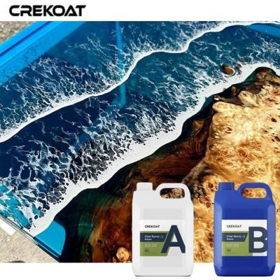 Cina 100% Solid Deep Pour Epoxy Resin Resist Scratching And Yellowing in vendita