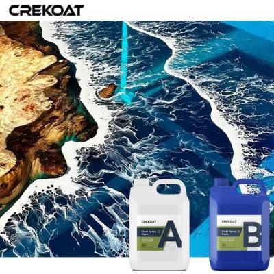 Cina River Tables Deep Pour Epoxy Resin High Transparent Crystal Clear in vendita