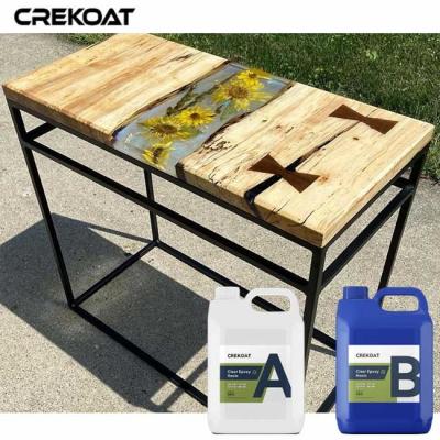 Cina 5CM Casting Deep Pour Epoxy Resin For River Tables Furniture Wood in vendita