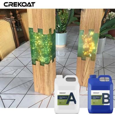Cina 5CM Casting Deep Pour Epoxy Resin For River Tables Furniture Wood in vendita