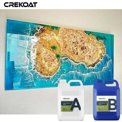 China 4 Inches Deep Pour Epoxy Resin UV Resistant River Tables Resin for sale