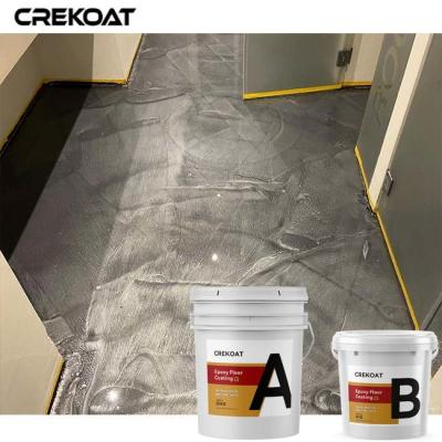 中国 Gray Metallic Epoxy Floor Coating For Ceramic Tile 販売のため