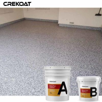 Cina Multi Color Combinations Garage Floor Paint With Flakes Non - Toxic Components in vendita