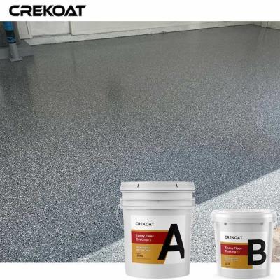 Cina MSDS Epoxy Flake Floor Coating Scratches Resistant Easy To Clean in vendita