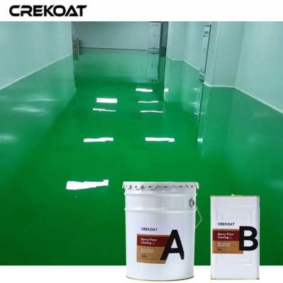 China Low-Odor Non Slip Epoxy Floor Coating Environmentally Ideal For Indoor Applications for sale
