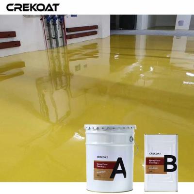 China Water-Based Non Slip Epoxy Floor Coating Environmentally Friendly And Low In VOCs for sale