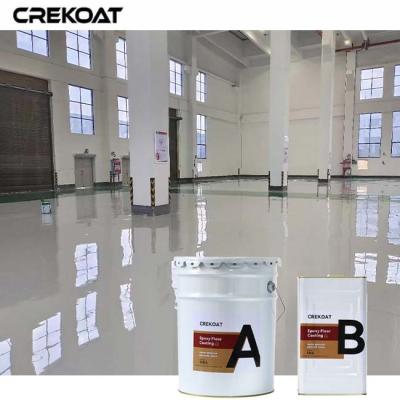 China High Gloss Industrial Epoxy Floor Coating Marble Effect For Residential zu verkaufen
