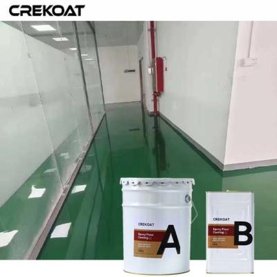 China Duurzaam industriële epoxy vloercoating systeem combineert epoxy hars met kwarts Te koop