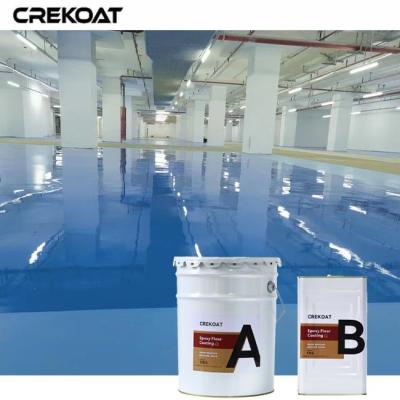 China Heavy-Duty Industrial Epoxy Floor Coating High Load Bearing Capacity In Warehousing Te koop