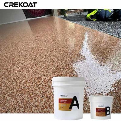 China Non-Flammable Polyaspartic Floor Coating Resistance To Yellowing High-Traffic for sale