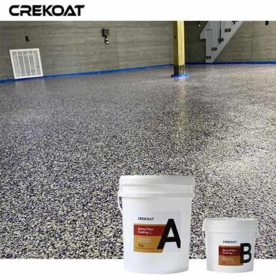 Cina Rivestimento di pavimenti in fiocco epossidico a più strati con stabilità UV per interni ed esterni in vendita