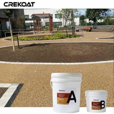 China Seamless Surface Pebble Stone Epoxy For Concrete Wood Or Metal for sale