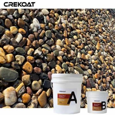 Cina Anti-slip Pebble Stone Epoxy Bassi requisiti di manutenzione per una manutenzione senza problemi in vendita