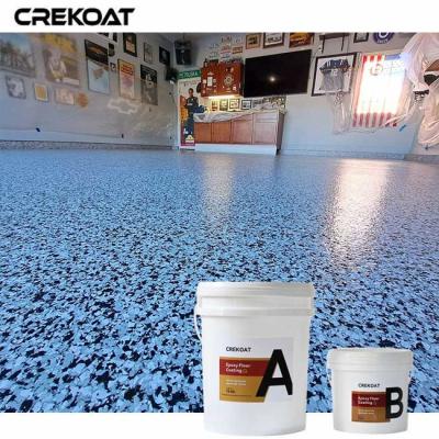Cina Sistemi ibridi Pavimento di garage in epossidio a fiocco Ombining Epossidio con fiocche metalliche in vendita