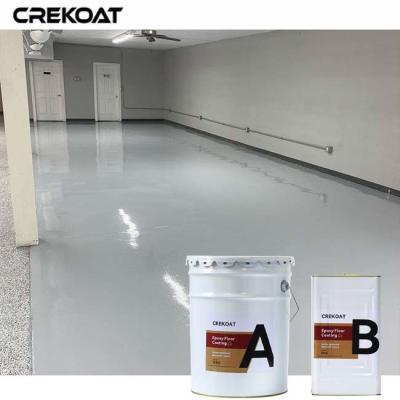 China Standard Topcoat Industrial Epoxy Floor Coating With Fast Curing Times for sale