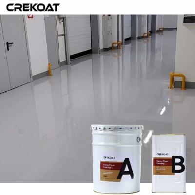 China Abrasieresistente industriële epoxyvloercoatingen voor werkgebieden met veel verkeer Te koop