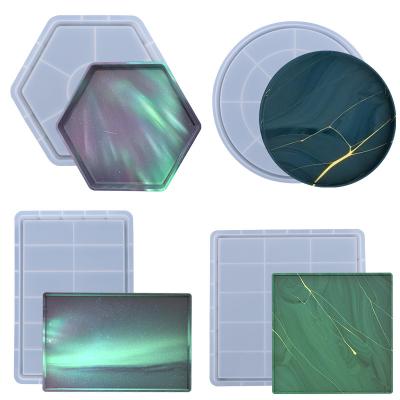 China DIY crystal dropper molds, multiple trays, rectangular trays for home living rooms, cups, fruit molds for sale
