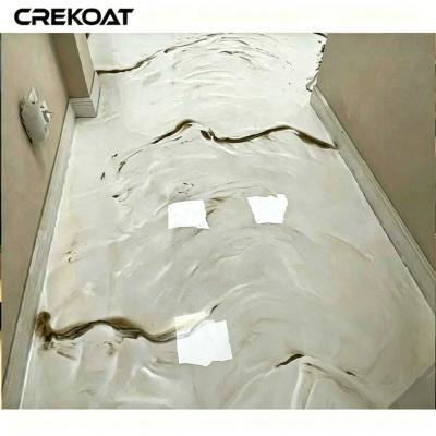 China Color Pigments Metallic Epoxy Floor Coating Durable Long-Lasting Flooring for sale