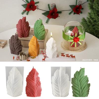 China 3D Coral Leaf Aromatherapy Candle Silicone Mold DIY Shell Dropping Glue Expanded Fragrance Stone Ornament Coral Candle Grinding for sale