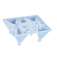 China Dropping Mold, Triangular Cone Mold, Eleven Grid Connected Triangular Cone Mold, DIY Mirror Smooth Silicone Mold for sale