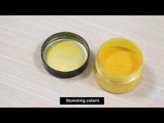 Sparkly Mica Pearlescent Epoxy Resin Pigment-Orange natürlich für Seifen-Färbung