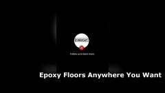 Where can epoxy floor paint be installed? Almost anywhere you can think of.