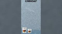 Epoxy colored sand floor paint, seamlessly integrated without hiding dust.