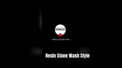 Try resin washed stone!
Primer+resin+stone+cover, freely matched