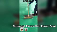 The biggest advantage of epoxy floor paint is its strength.
