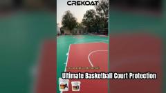 An acrylic floor paint basketball court endures thousands of stops, pivots, and jumps daily.