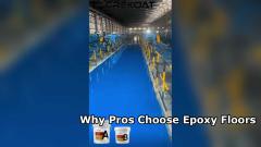 Why do factories, garages, and hospitals all use epoxy floor paint?
