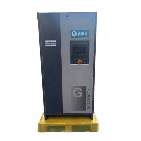 Quality GA22VSD+FF Rotary Screw Air Compressor 22kW 30HP IPM With Integrated Dryer Filter for sale
