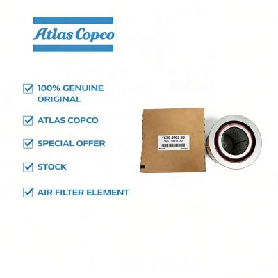 China Atlas Copco Industrial Screw Compressor Spare Parts 1630000329 Air Intake Filter Element for sale