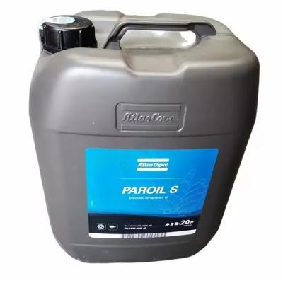 China 1630016100 Atlas Copco PAROIL S Fully Synthetic Compressor Lubricant Oil for Portable Mobile Air Compressors for sale
