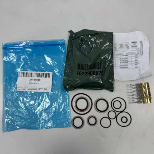 Quality Genuine Atlas Copco 2901021700 Oil Stop Valve Kit Maintenance Repair Part Ready In Stock for sale