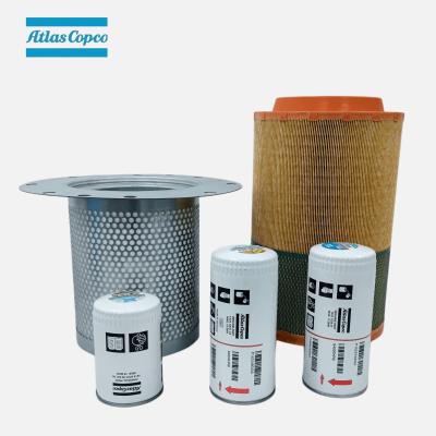 China Genuine Original Atlas Copco Oil Filter Air Filter and Oil Separator for GA GX ZT Screw Compressor with 10 Micron Absolute Filtration for sale