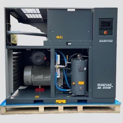 China Atlas Copco GA90 VSD Variable Speed Drive Oil Injected Rotary Screw Air Compressor for sale