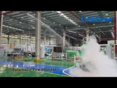 Long Distance Automatic Fire Monitor 0.6MPa 55m For Fire Fighting