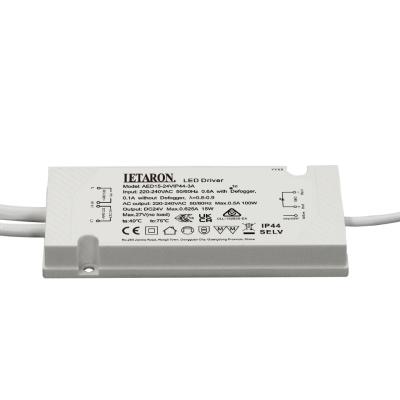 China 15W Constant Voltage IP44 LED Driver 24V With Class II Protection For Mirror Cabinet Light for sale