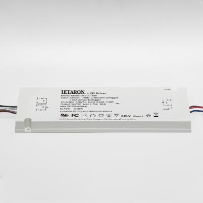 China Direct Manufacturer Custom Bathroom Mirror Cabinet Intelligent Control System Letaron US 24V 90W Mirror Light LED Driver Integrated Relay Control with Cables for sale