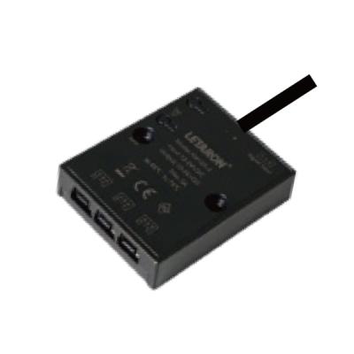 China 12-24V 5A Mijia App Control 3-Output Three-Wire Dual Color Temp Controller for Under-Cabinet Lights for sale