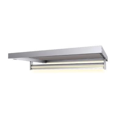 China Closet Hanging Rod LED Lighted Glass Panel Custom Length High CRI 90 12V 24V DC for sale