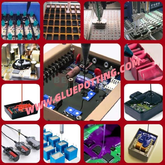 Two Component Vacuum Potting Dispensing System for Epoxies PU Silicones Adhesive