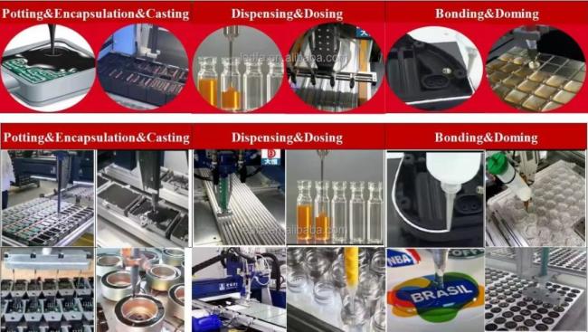 Fully Auto Glue Dispenser Pg-700 From Guangzhou